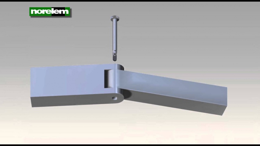 Axe de fixation avec sûreté à enclenchement - 03400 - Blog norelem