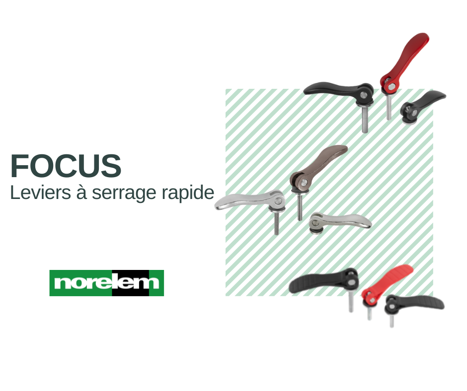 Les leviers à serrage rapide norelem - Blog norelem